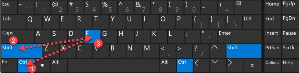 Change Font Using Keyboard Shortcut in Word - Excellopedia