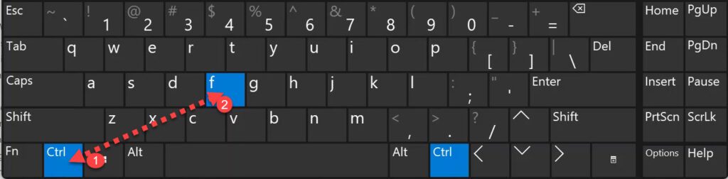 Find in Excel – How to Use Ctrl + F Shortcut - Excellopedia