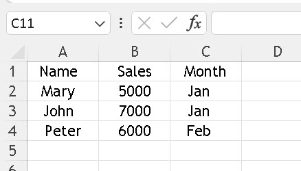 Basic Tables in Excel: A Complete Guide - Excellopedia